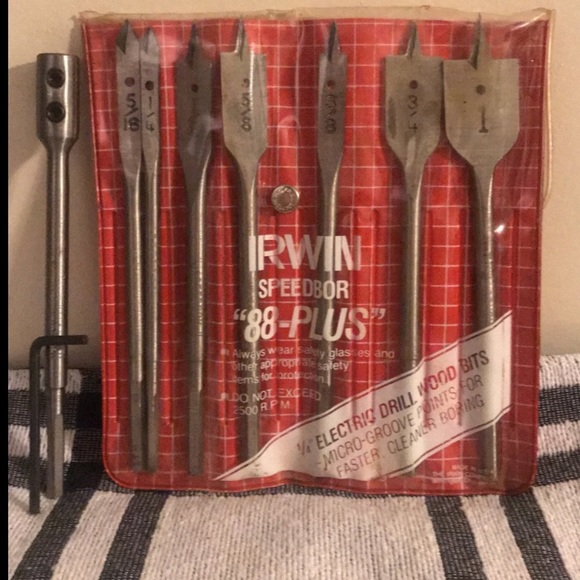 Irwin | Other | Vintage Irwin Speedbor 88 Plus4 Electric Drill Wood ...